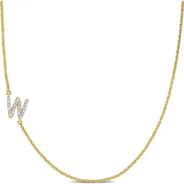 JULIANNA B. 14k Yellow Gold Diamond Necklace - W