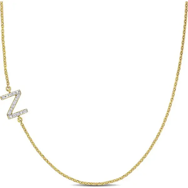 JULIANNA B. 14k Yellow Gold Diamond Necklace - Z