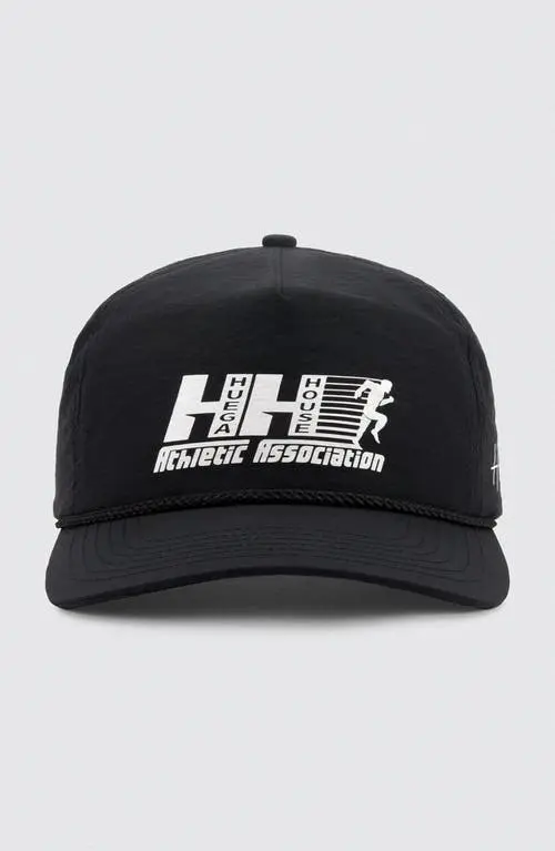 HUEGA HOUSE Warm Up Nylon Hat - Black
