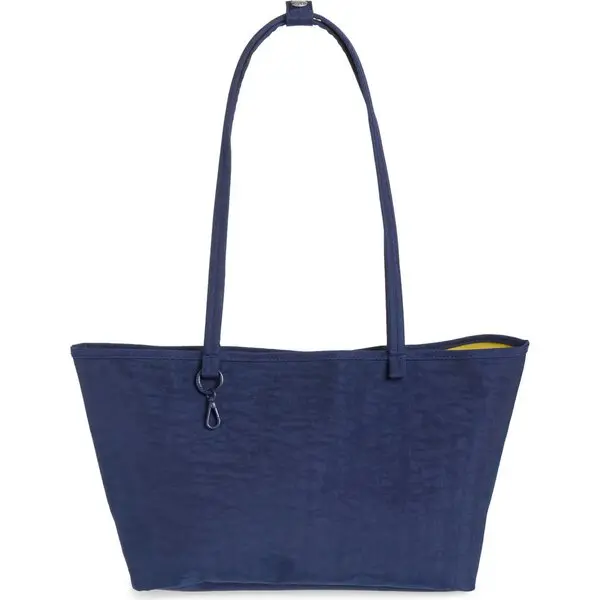 Baggu Medium Nylon Reversible Tote - Navy Mix