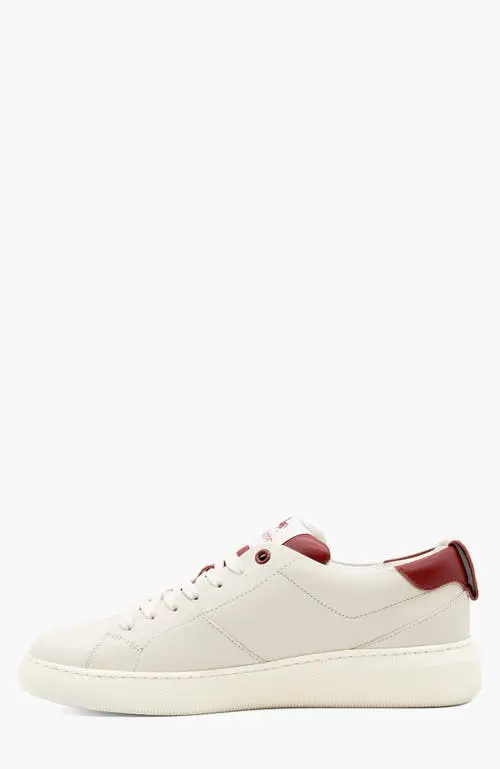 CAVALINHO Club Leather Low Top Sneakers - Beige/red
