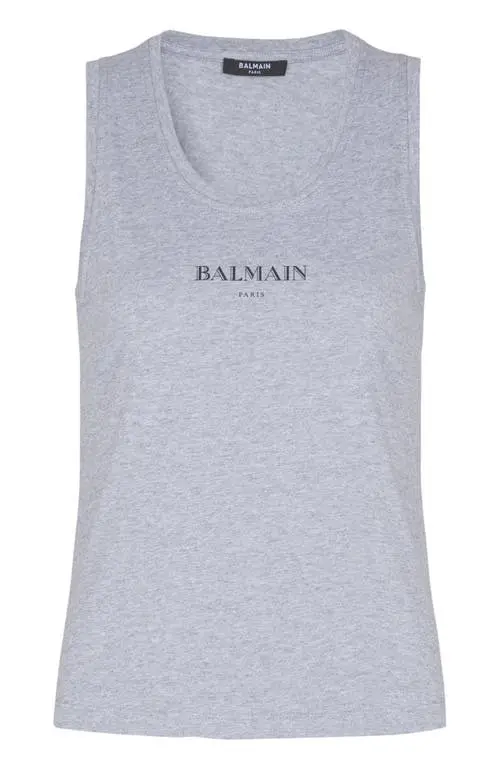 Balmain Tank Top With Print