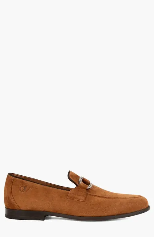 CAVALINHO Heritage Pointed Toe Suede Loafers - Camel Brown