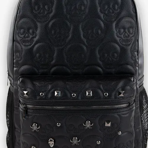 FLY BY NIGHT Skull Backpack