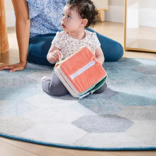 KAPLAN EARLY LEARNING COMPANY Sense Of Place Round Carpet5