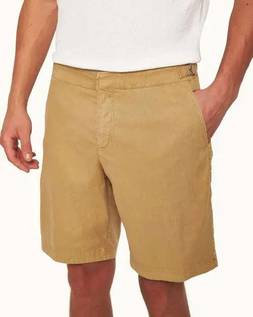 Orlebar Brown Dane Garment Dye Tailored-fit Shorts