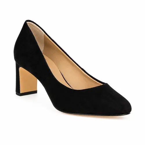 NINETY UNION Julia Suede Pumps - Black