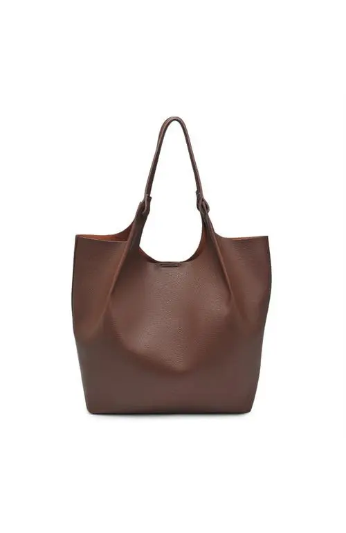 URBAN EXPRESSIONS Maeve Tote Bag - Chocolate