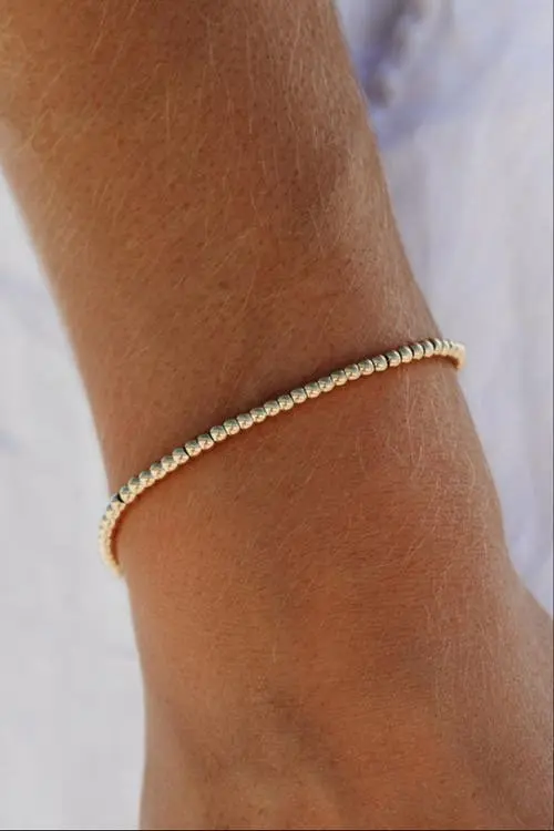 ATOLEA Beaded Bracelet - Gold