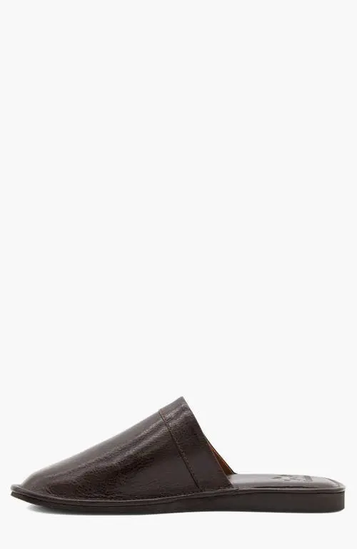 Cavalinho Gentleman Leather House Slippers - Brown