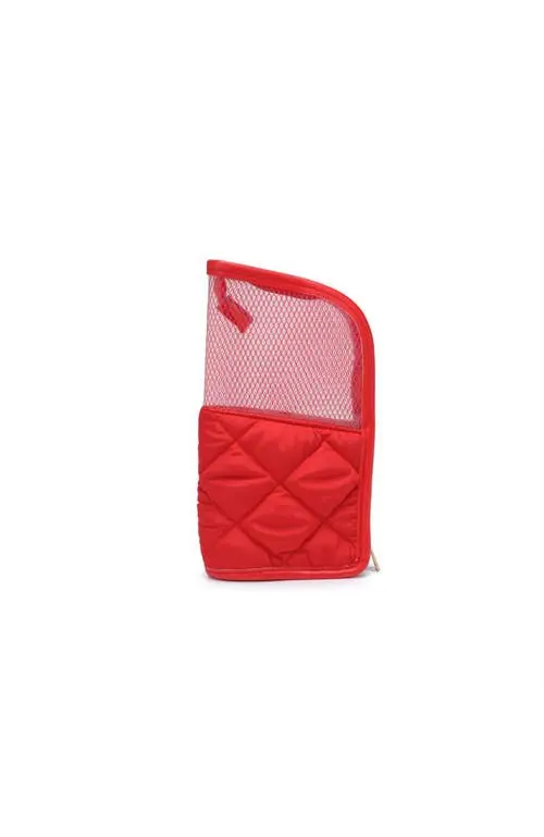 URBAN ESSENTIALS Makeup Mvpquilted Nylon Brush Holder