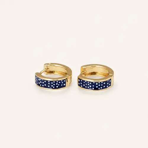 IVY & PEARL CO. Riviera Enamel Hoops