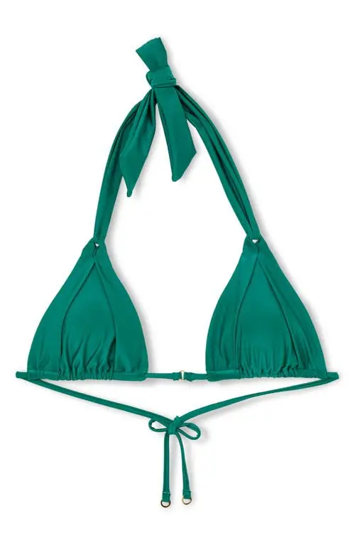 REISS Matilda Halter Triangle Swimsuit Top