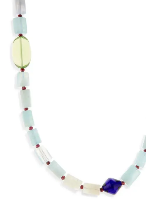 LIZZIE FORTUNATO Circo Blue Mist Necklace