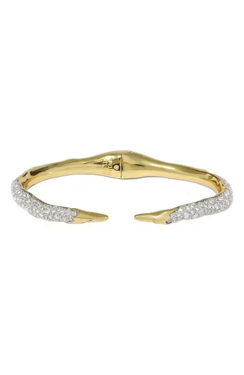 Alexis Bittar Solanales Crystal Spear Hinge Cuff - Crystals