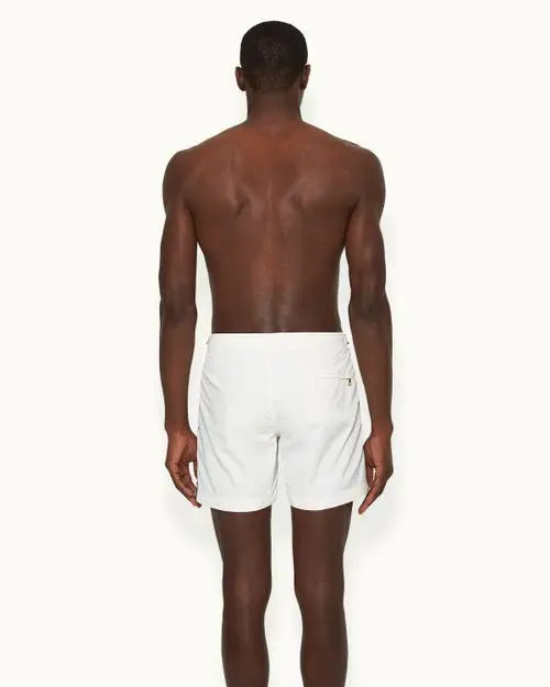 Orlebar Brown Tailored-fit Swim Shorts - White Sand