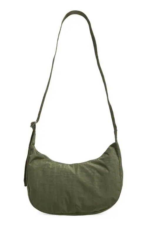 Baggu Medium Crescent Recycled Nylon Crossbody Bag