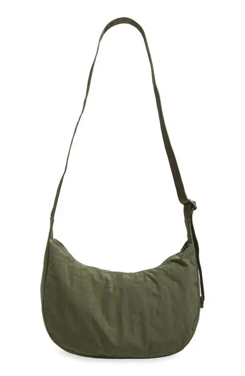Baggu Medium Crescent Recycled Nylon Crossbody Bag