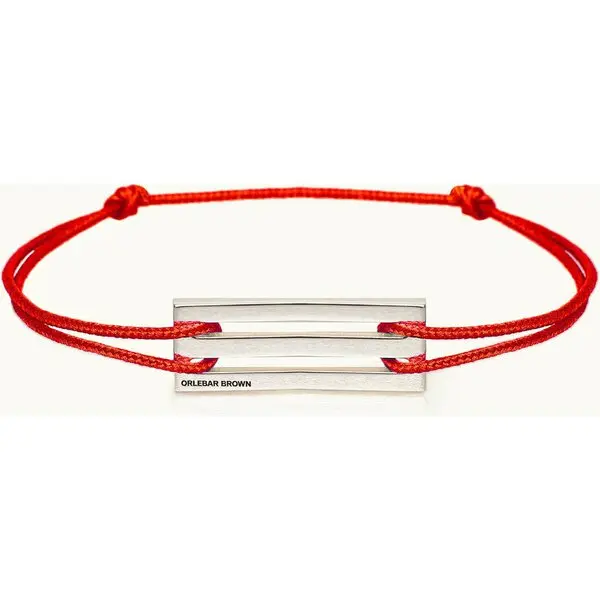 Orlebar Brown Nato Sterling-silver Bracelet