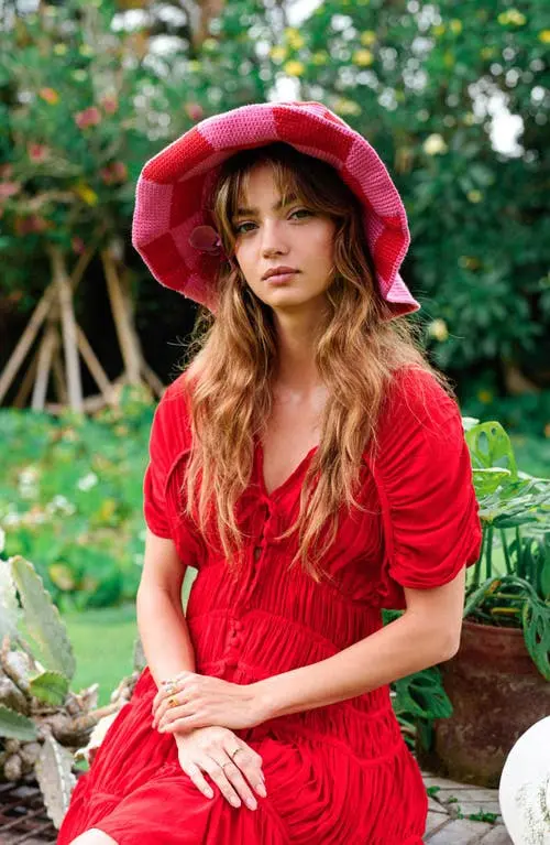 BRUNNA.CO The Shilo Checke Crochet Hat