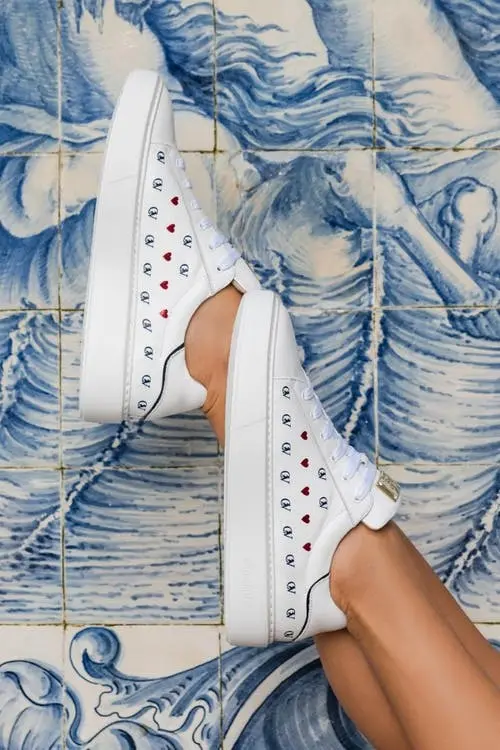 CAVALINHO Love Yourself Leather Sneakers