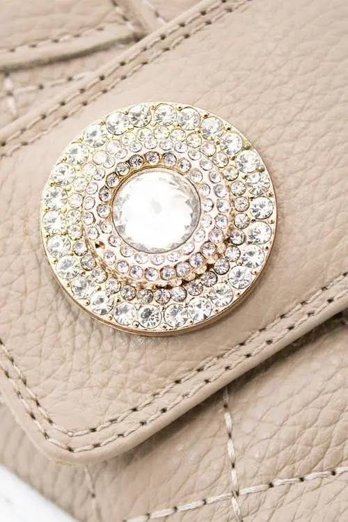 CAVALINHO Diamond Embellished Leather Platform Sneakers