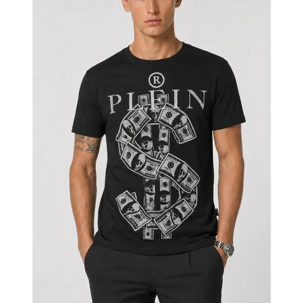 Philipp Plein Jersey T-shirt Plein Dollar
