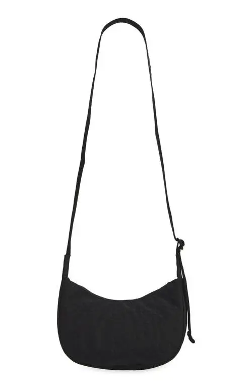 Baggu Small Recycled Nylon Crescent Crossbody Bag