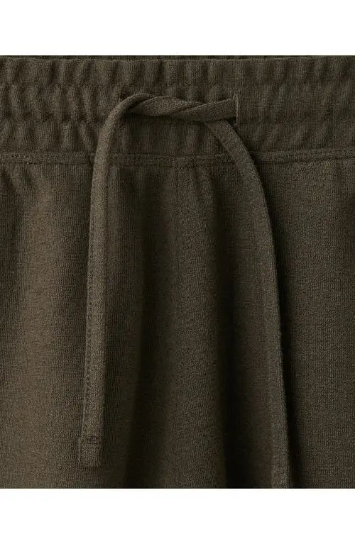 Mango Textured Drawstring Bermuda Shorts