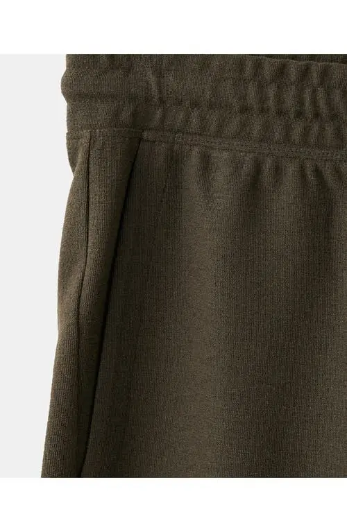 Mango Textured Drawstring Bermuda Shorts