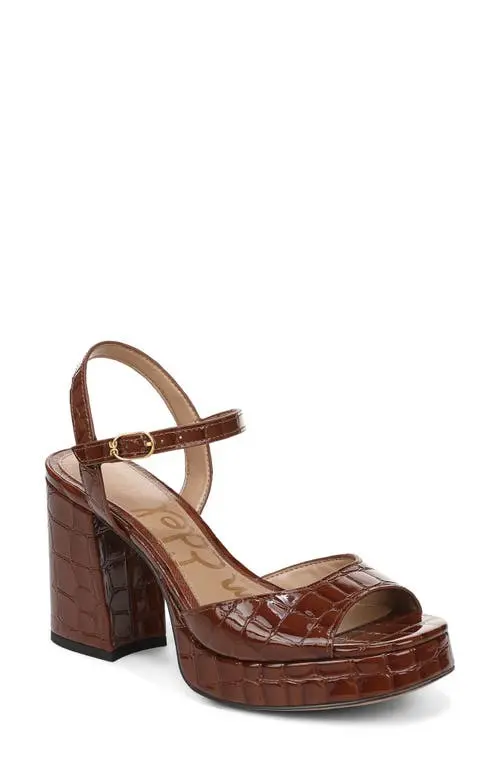 Sam Edelman Fleur Platform Sandal - Caramel