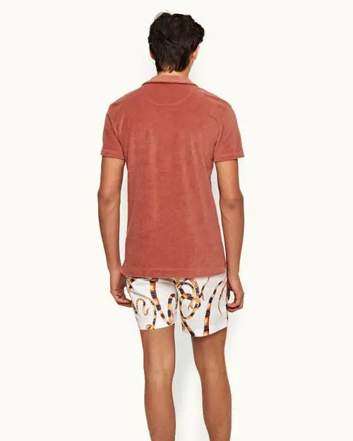 Orlebar Brown Terry Towelling Tailored-fit Polo Shirt