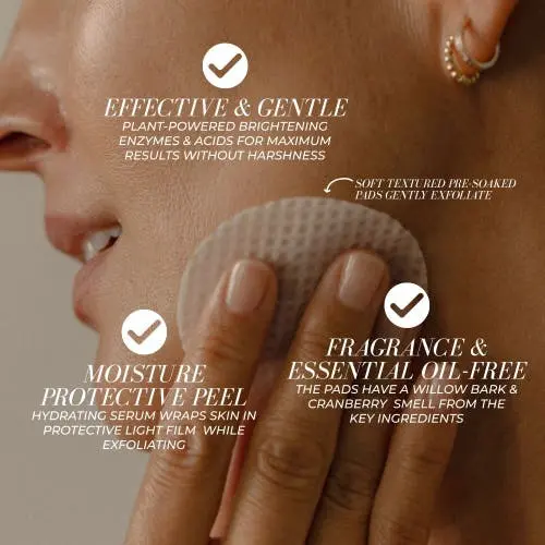 FITGLOW BEAUTY Plant Active Peel Pads