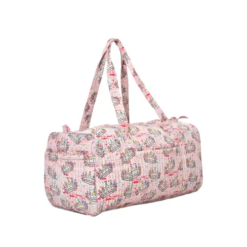 SUNSHINE SOCIETY Crown Jewel Weekender Duffle - Pink