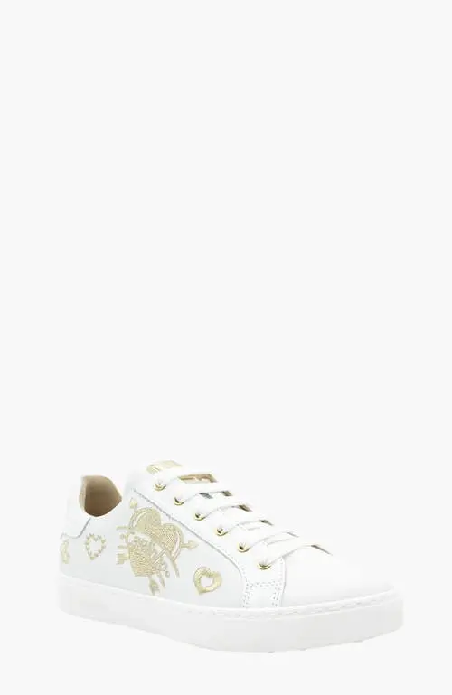 CAVALINHO Golden Love Leather Sneakers