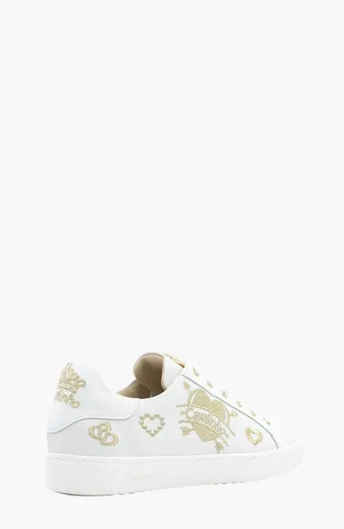 CAVALINHO Golden Love Leather Sneakers