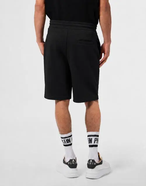 Philipp Plein Jogging Shorts With Signature Logo