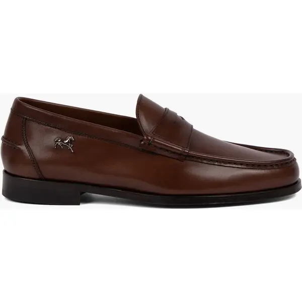 CAVALINHO Leather Penny Loafers