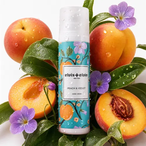 ELVIS+ELVIN Peach & Violet Hand Cream