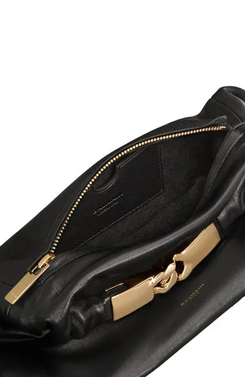 Balmain Dinner At 8 Small Smooth Leather Bag