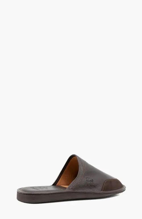 Cavalinho Leather House Slippers - Brown