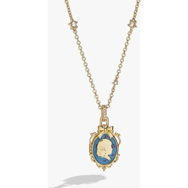 ALEX AND ANI American Girl® Kirsten 'brave' Locket Necklace - Gold