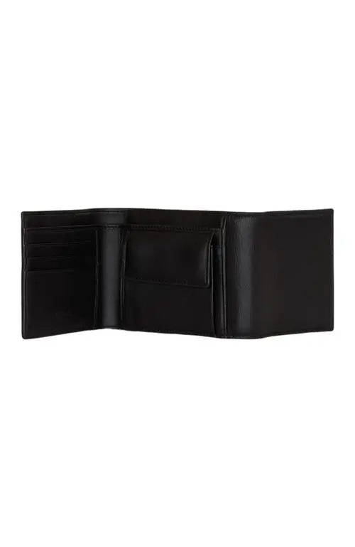 Balmain Smooth Leather Trifold Wallet