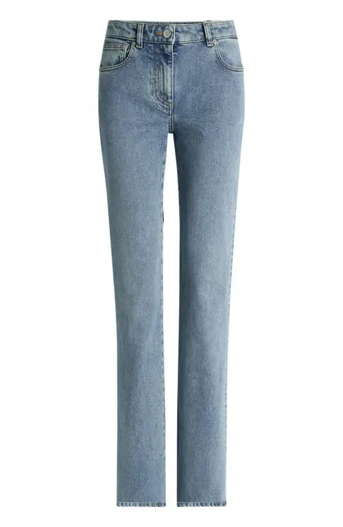 Balmain Bootcut Faded Denim Jeans