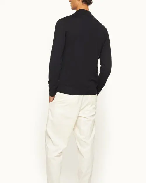 Orlebar Brown Tiernan Merino Classic-fit Knitted Shirt