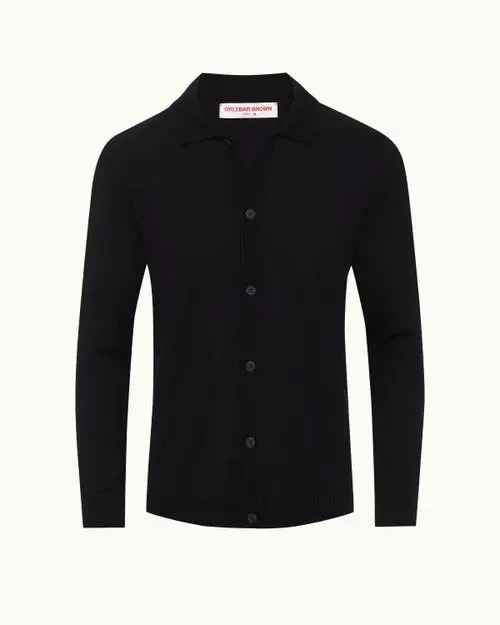 Orlebar Brown Tiernan Merino Classic-fit Knitted Shirt