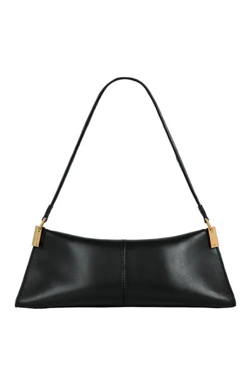 Balmain 64-83 Small Bag In Smooth Leather - Black