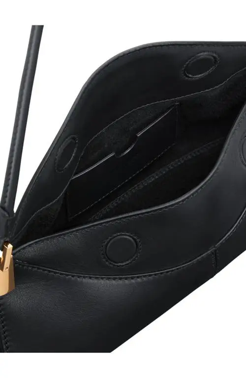 Balmain 64-83 Small Bag In Smooth Leather - Black