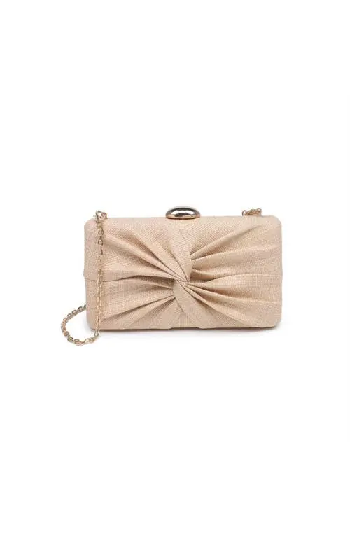 URBAN EXPRESSIONS Serenity Evening Bag - Natural