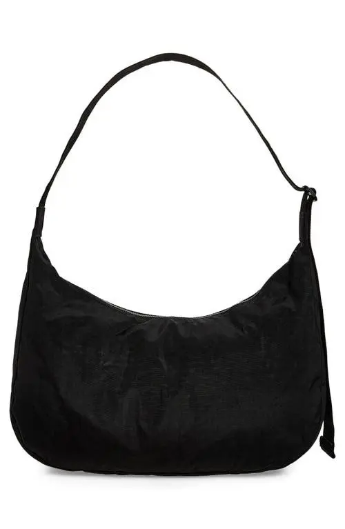 Baggu Large Recycled Nylon Crescent Crossbody Bag